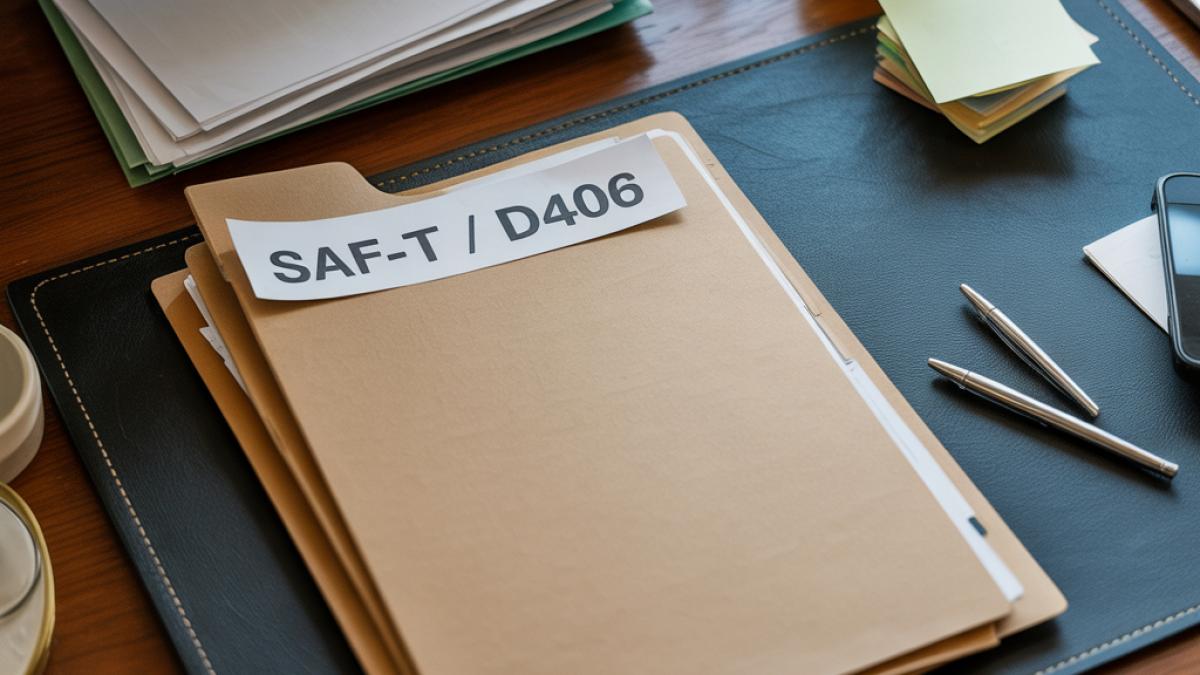 Info ANAF: Termen limită pentru Declarația informativă D 406 (SAF-T ...