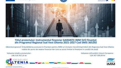 Lansarea proiectului „Instrumentul financiar GARANȚII IMM SVO finantat ...
